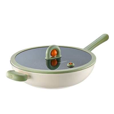 爱仕达家用不粘炒锅钛