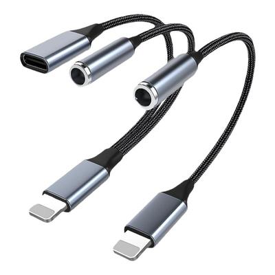适用苹果音频线lightning转3.5