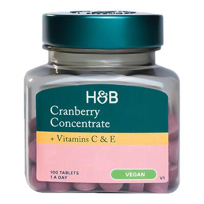 【3瓶装】英国HB荷柏瑞蔓越莓片女性私密健康卵巢保养呵护私处