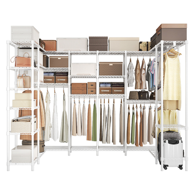 川井金属衣柜衣帽间卧室挂衣架