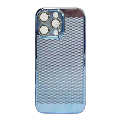 适用苹果17系列高级感电镀散热壳