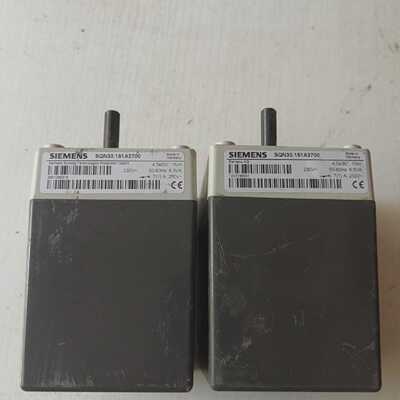 议价拆机SQN30.151A2700执行器，数量两台，功能维修