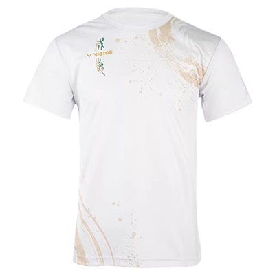 VICTOR/威克多胜利羽毛球服速干排汗男女抗菌T恤T-2413运动短袖