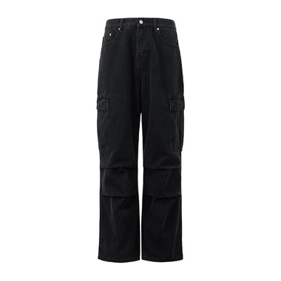 TNMK拉链长裤水洗春秋冬