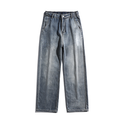 莱赛尔天丝棉牛仔裤男款春秋长裤