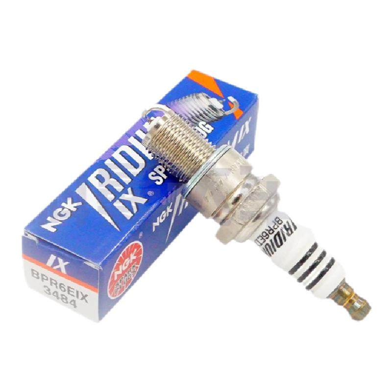 NGK铱金火花塞3484适配雅马哈Sr400老桑塔纳赛欧长安五菱BPR6EIX_虎窝淘