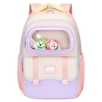 阳光8点/suneight初中生书包女五六年级高中生旅游高颜值双肩背包