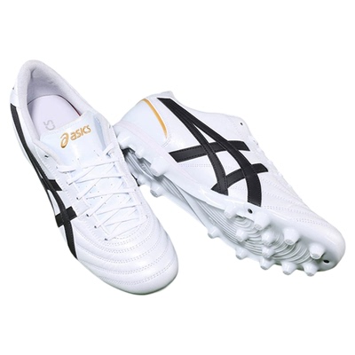 亚瑟士袋鼠皮TF钉低帮男子足球鞋