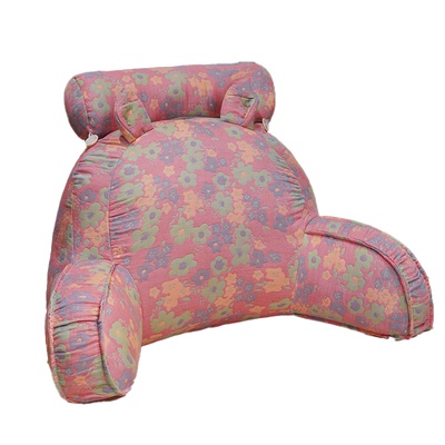 三层纱床头靠垫软包护颈护腰靠枕