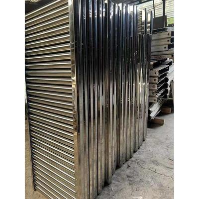 水暖暖气片农村明装家用小背篓卫生间纯304不锈钢散热器集中供暖