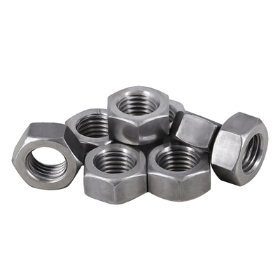 国标碳钢本色六角全系列螺帽现货