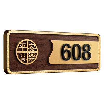 新款金边喷漆号码牌，支持定制