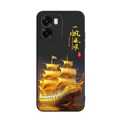 适用oppoa6i+黑边防摔硅胶手机壳