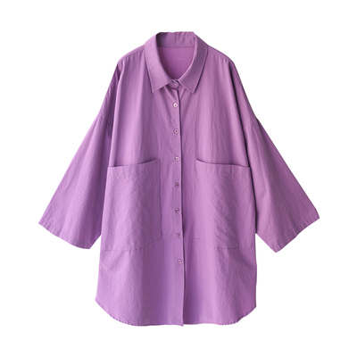 纯棉衬衫米兰宣言纯棉大兜慵懒