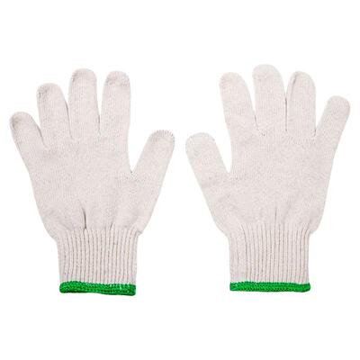 滕海细纱绿边加厚棉线防护作业