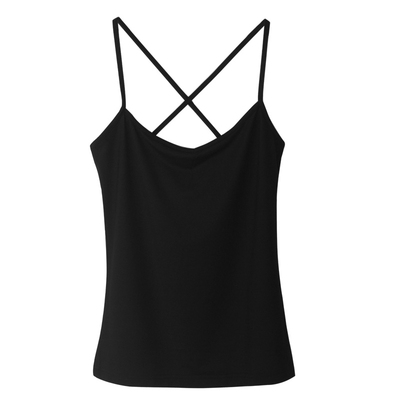 美背性感交叉吊带背心内搭薄款