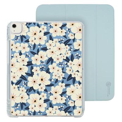 THE HOODxCaro Terranova艺术家Forget Me Not Flower适用苹果iPadPro/Air8/Mini新款可拆式多角度防摔保护套