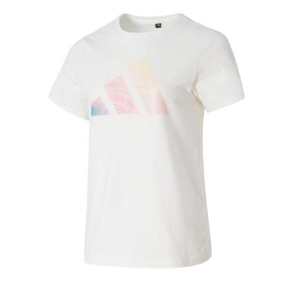 阿迪达斯女款运动休闲短袖