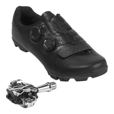 HuB和博竞赛山地骑行锁鞋碳底鞋