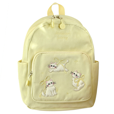 软萌小猫双肩包！选它没错