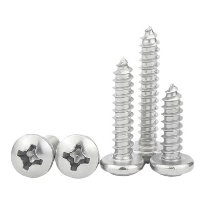 【量大价优】304圆头十自攻螺丝