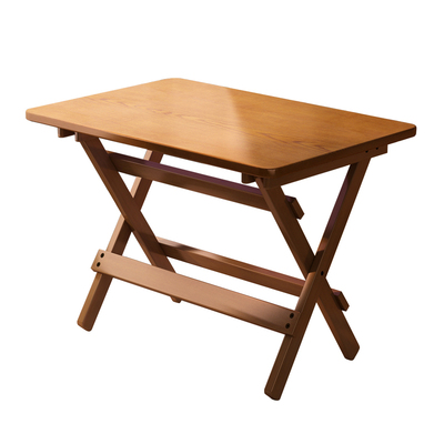 中古风折叠桌免安装可升降桌子