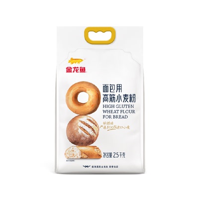 金龙鱼高筋面包粉麦香2.5kg