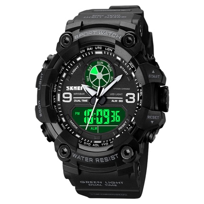 skmei时刻美电子表男中学生防水