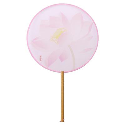 中国风宫扇木柄汉服半透明表演