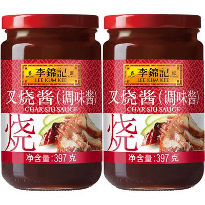 李锦记叉烧酱397g*2