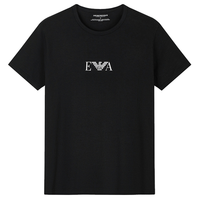 Armani/阿玛尼经典鹰标修身T恤