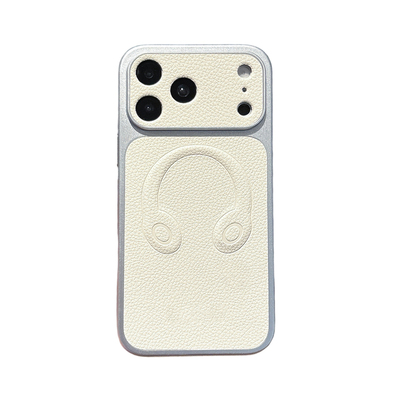 微光磁吸荔枝纹适用于苹果18Promax手机壳秒变大视窗新款iPhone18pro边框散热保护套1314防摔1516PM简约17por