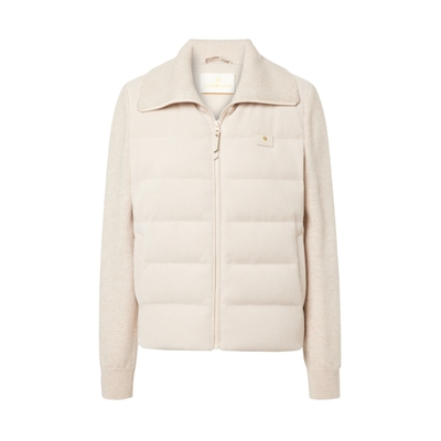 拼接针织袖羽绒服ELSEWHERE珂思