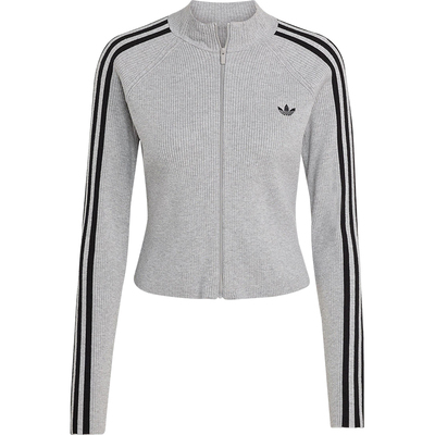Adidas/阿迪达斯正品2025女士修身针织轻质夹克外套JZ0886