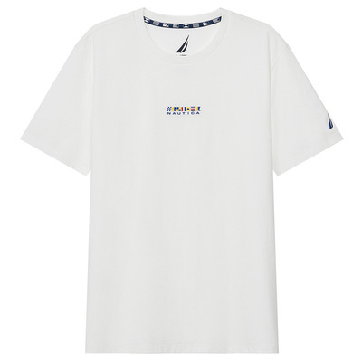 NAUTICA/诺帝卡舒适休闲刺绣T恤