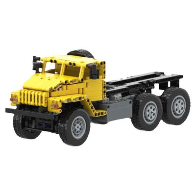 机械科教 积木颗粒MOC 越野车URAL-4320 电动拼装遥控玩具