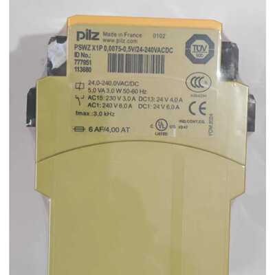 议价pilz皮尔兹安全继电器PSWZ X1P 777951 全新现货