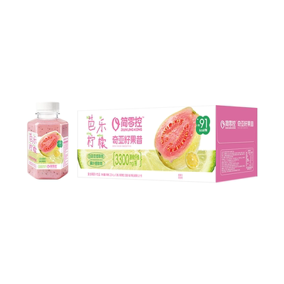 轻上简零控芭乐柠檬奇亚籽果昔