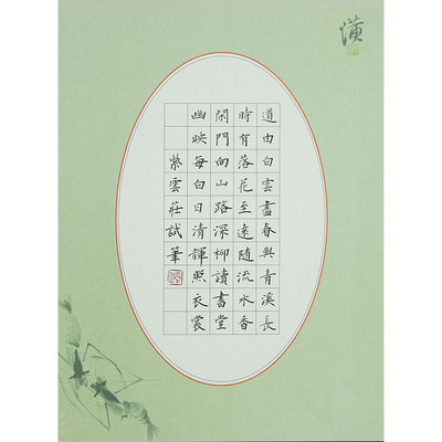 紫云庄a4小学生米字格练字纸儿童