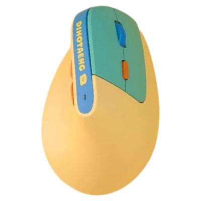 dinotaeng小熊直立竖握静音鼠标