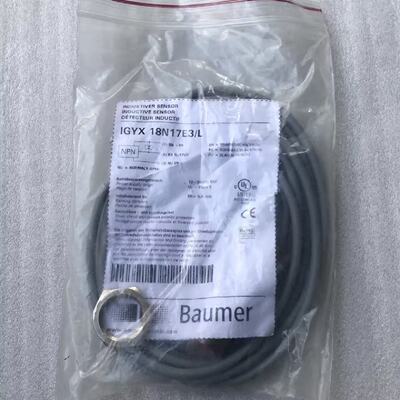 【询价】Baumer 堡盟 接近开关 IGYX 18N17E3/L，适用