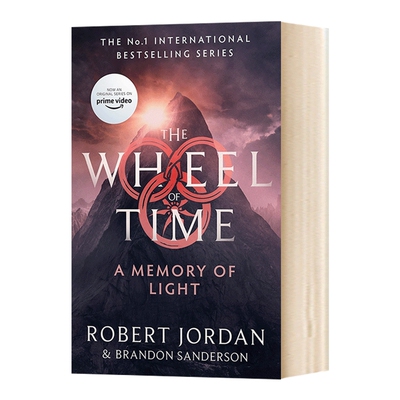 英文原版小说 A Memory Of Light Book 14 of the Wheel of Time TV Tie-in 时光之轮14 光之回忆 影视封面版 英文版 进口英语书籍