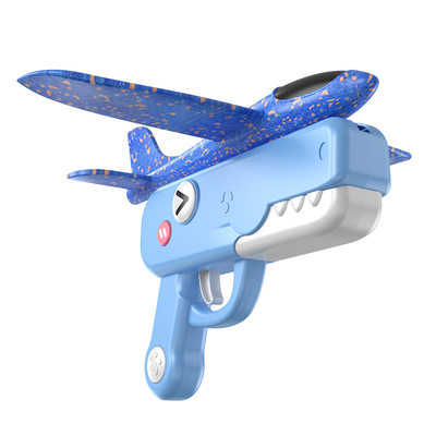 抖音同款呆萌恐龙弹射泡沫飞机枪