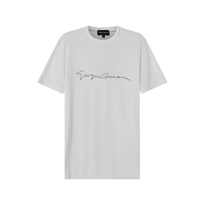 自营圆领短袖T恤阿玛尼