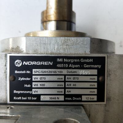 议价全新正品 诺冠 SPC/020120/46/100 实物拍摄 现货 NORGREN
