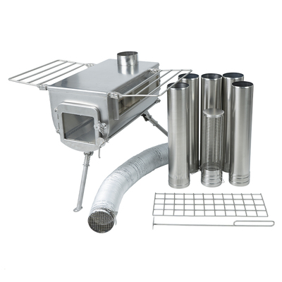 WINNERWELL露营柴火炉帐篷后进风