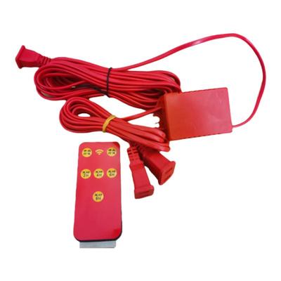 电源延长线一拖二5米电源线遥控控制器走马灯旋转灯笼专用电线