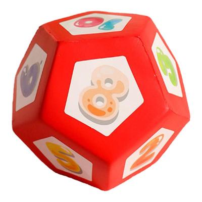 12面骰子可擦写英语教学教具