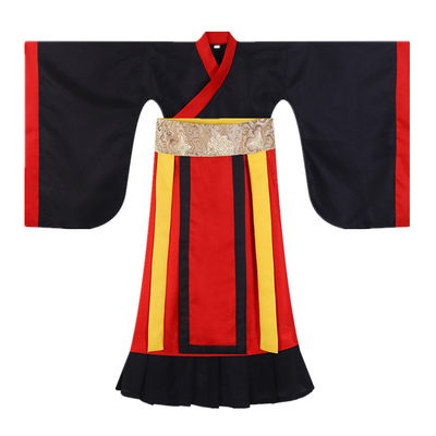 古装汉服祭孔国学演出服古风中性