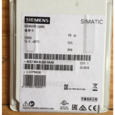 议价全新现货西门子S715006ES79548LC030AA0CPU存储卡6ES79548LE0